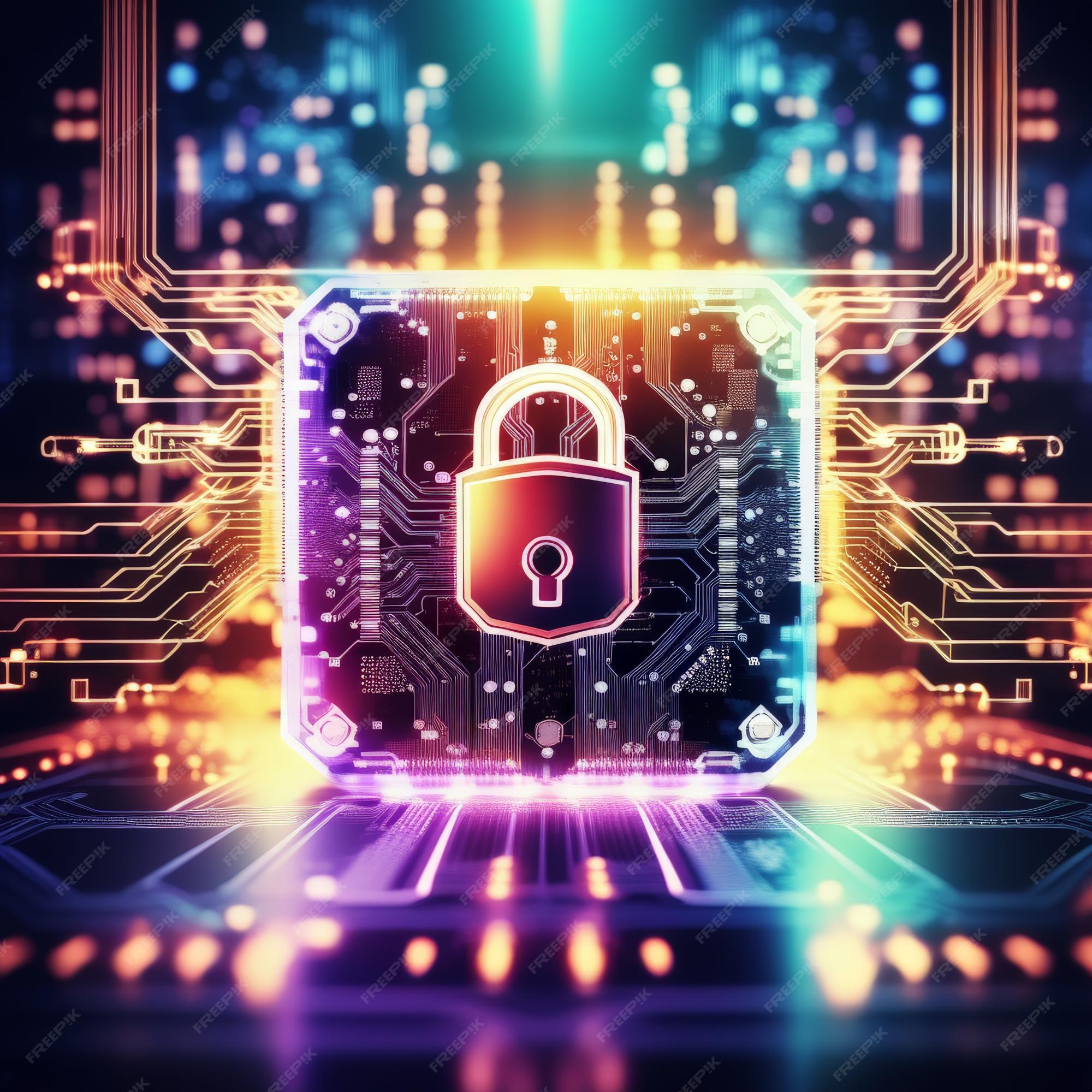 Premium Vector | Abstract cyber technology concept background with circuit board with binary ...