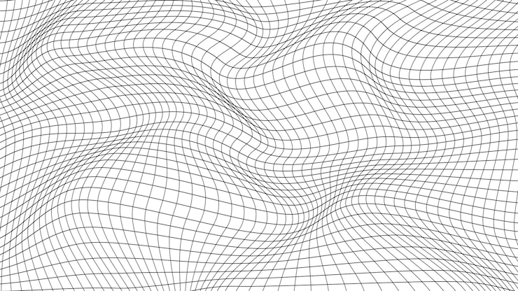 Premium Vector | Abstract distorted wireframe wave vector curve surface ...