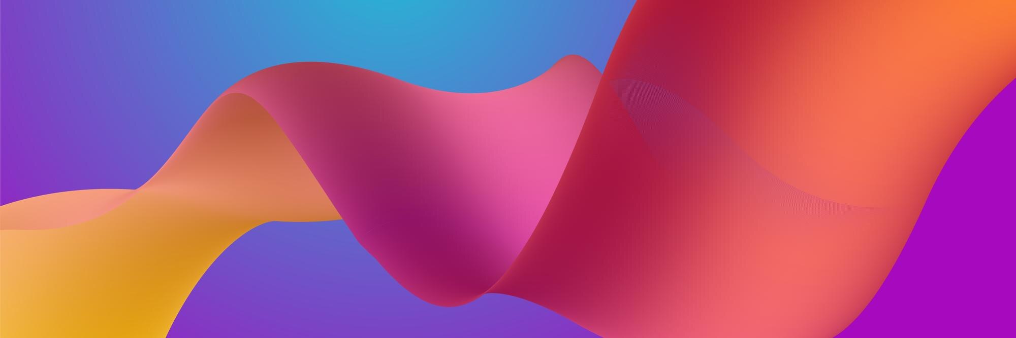 Premium Vector | Abstract dynamic colorful vibrant geometric wave ... Premium Vector | Abstract dynamic colorful vibrant geometric wave ...
