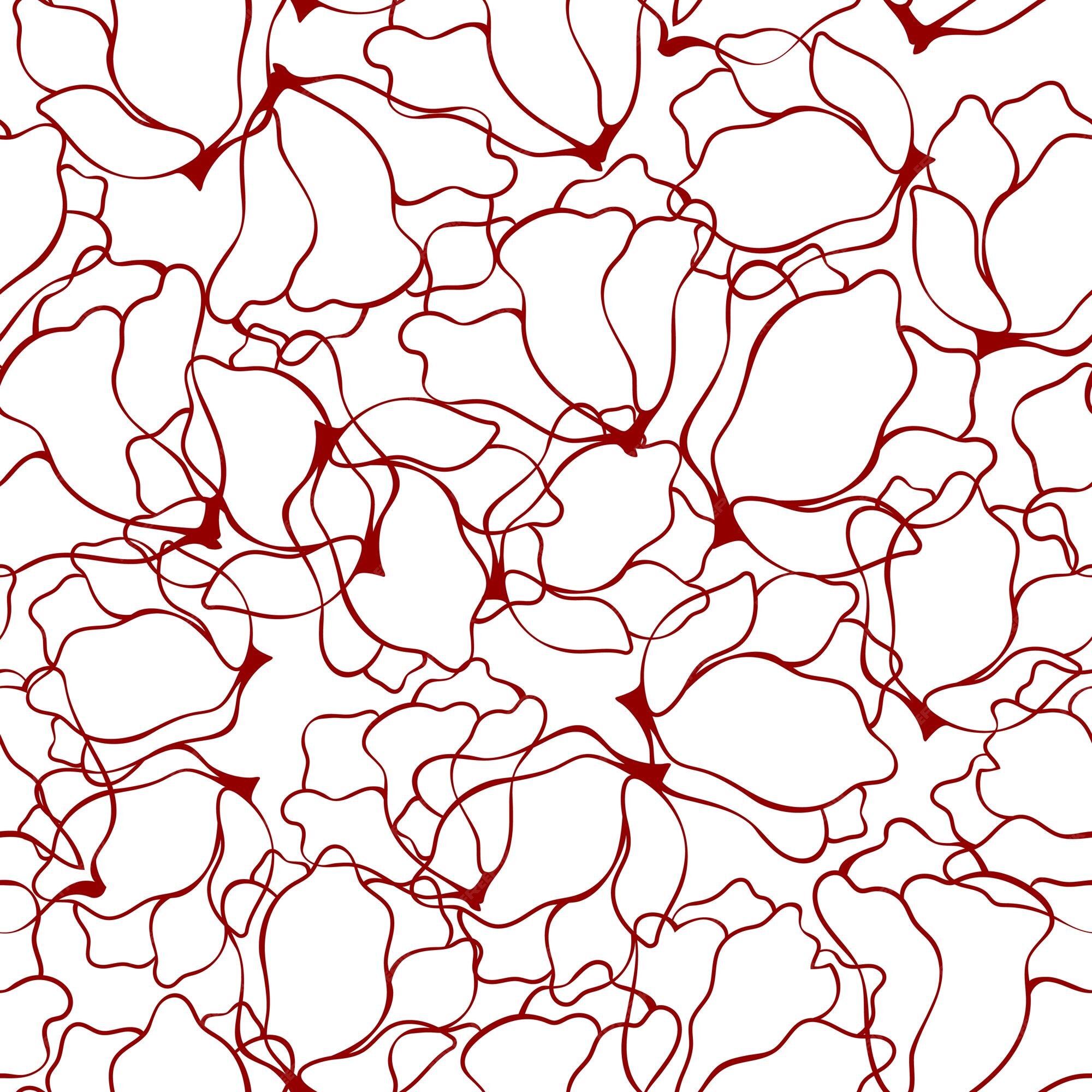 Premium Vector | Abstract floral vector seamless pattern Premium Vector | Abstract floral vector seamless pattern