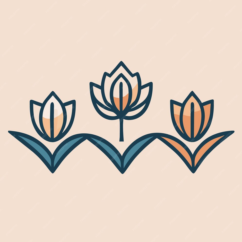 Premium Vector | Abstract floral vector Premium Vector | Abstract floral vector