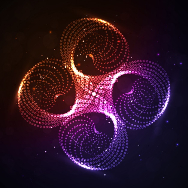 Premium Vector | Abstract futuristic background Premium Vector | Abstract futuristic background