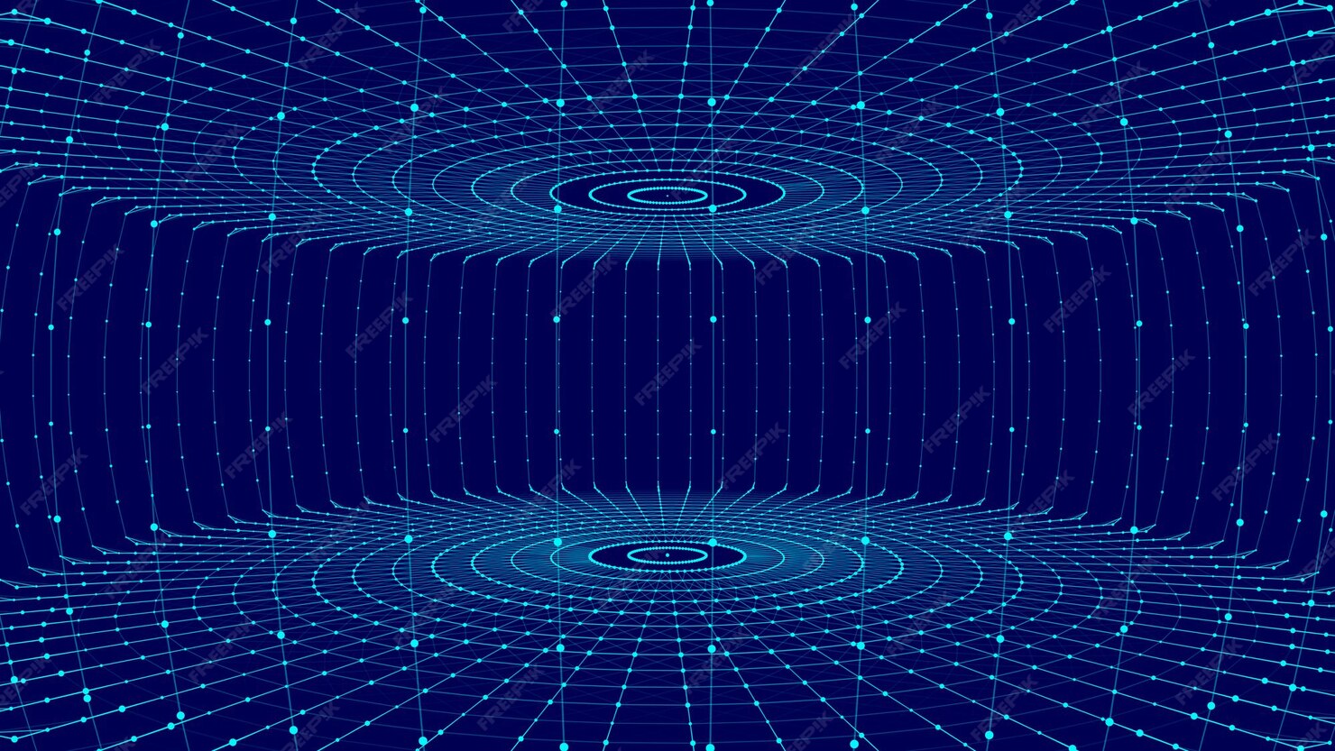 Premium Vector | Abstract geometric background Big data visualization Abstract background with ...