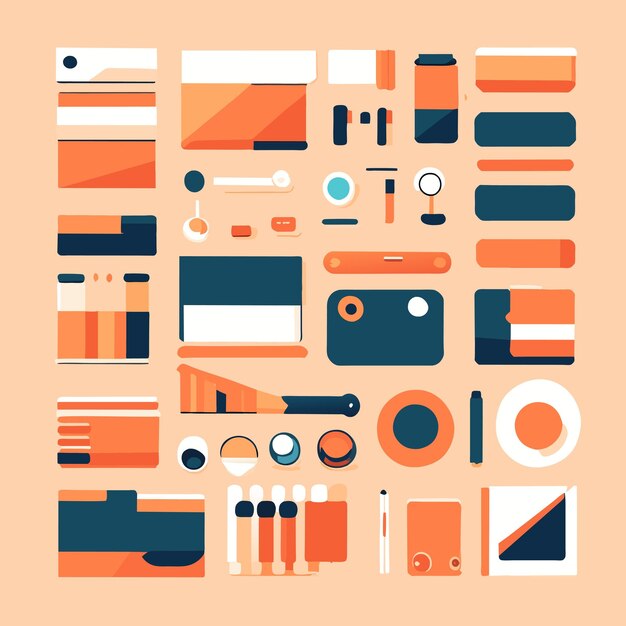 Premium Vector | Abstract geometric shape design template vector ... Premium Vector | Abstract geometric shape design template vector ...