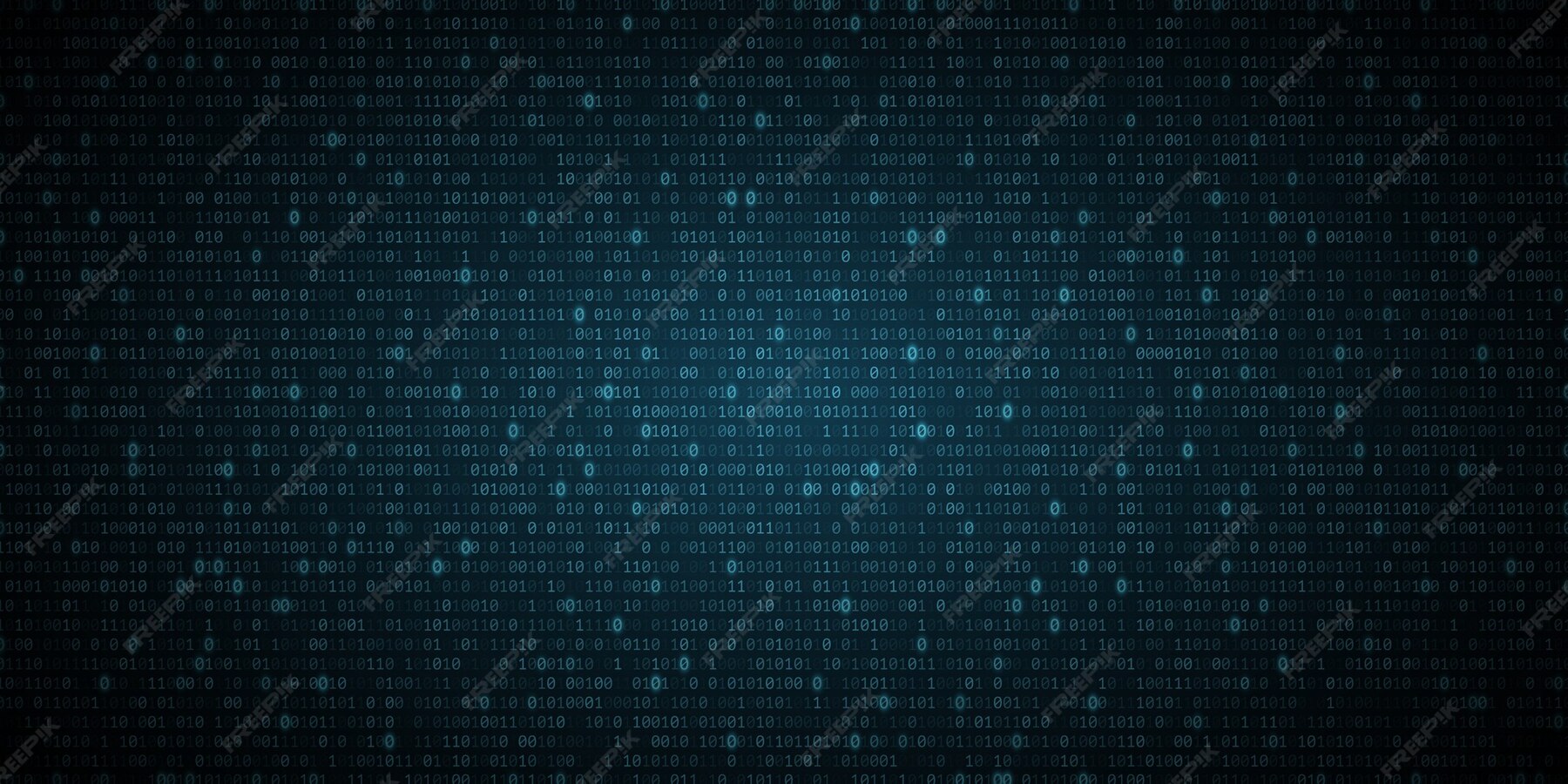 Premium Vector | Abstract glowing blue binary programming code background. Digital data. High ...