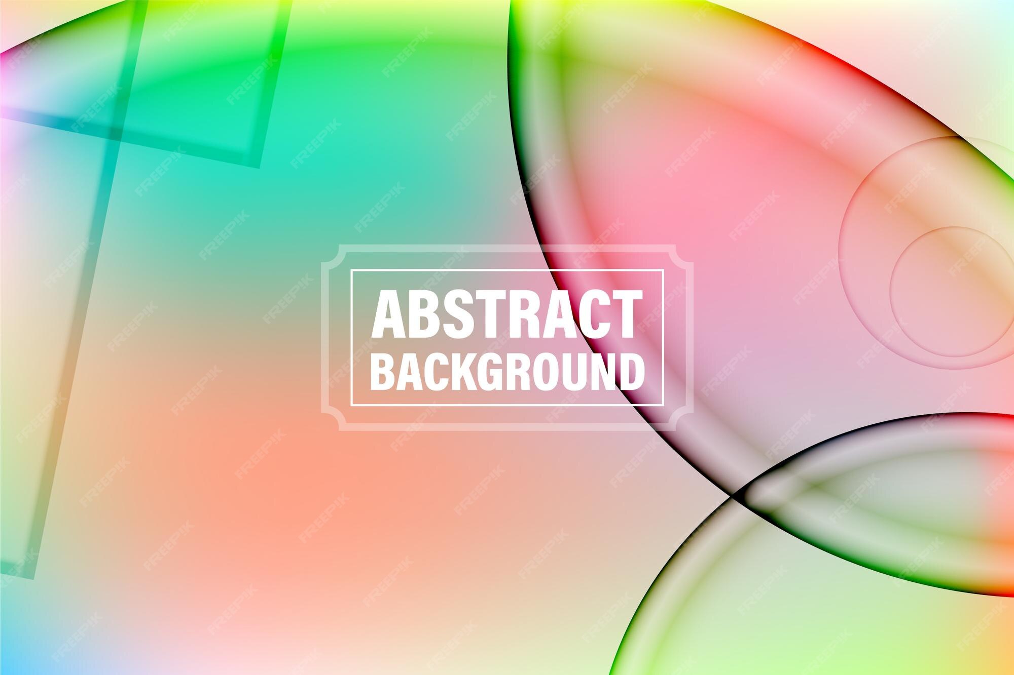 Premium Vector Abstract Gradient Rainbow Background Design