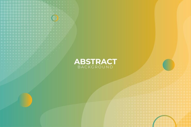 Premium Vector Abstract Green Background Design Modern Green