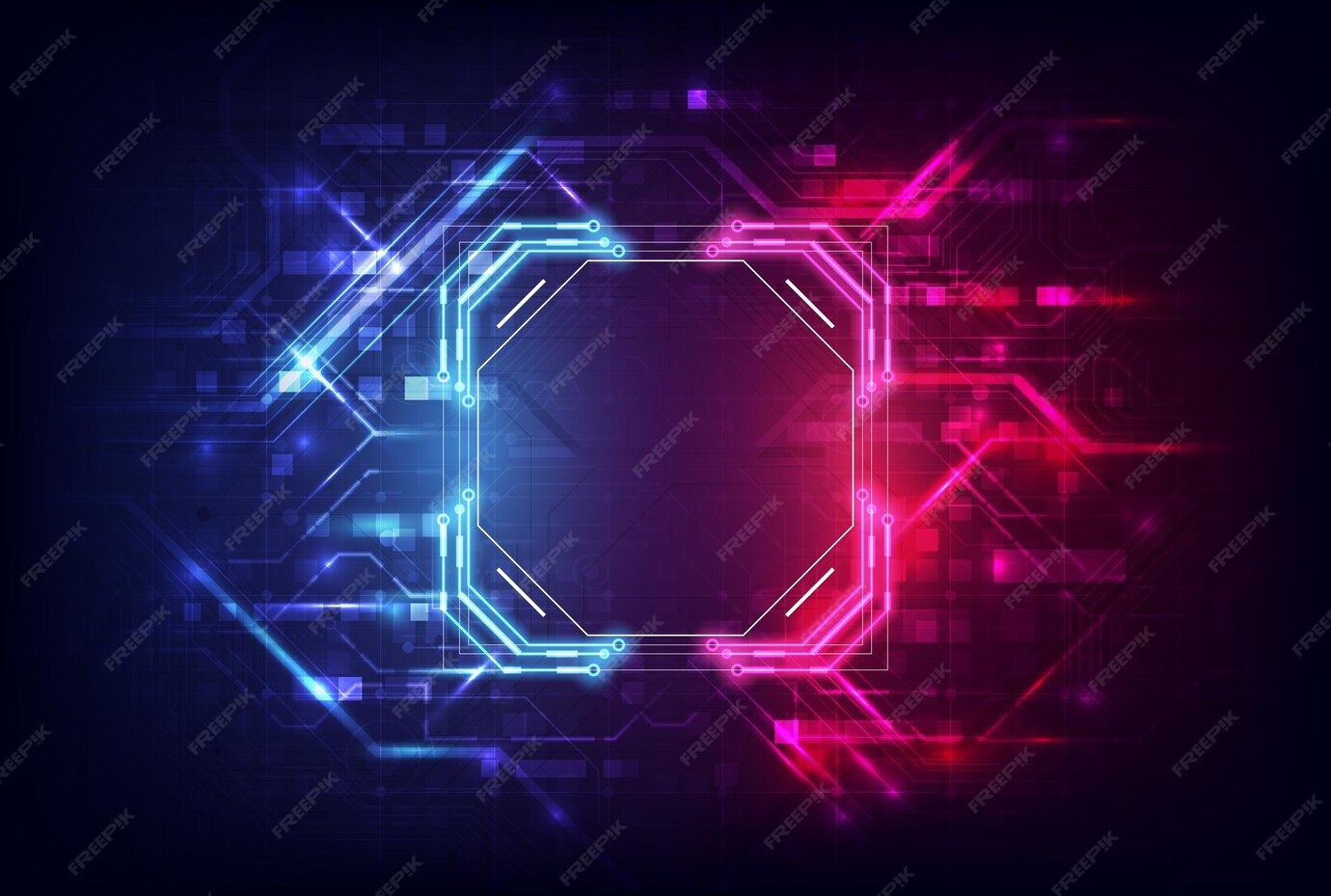 Premium Vector | Abstract hardware and software background Circuit ...