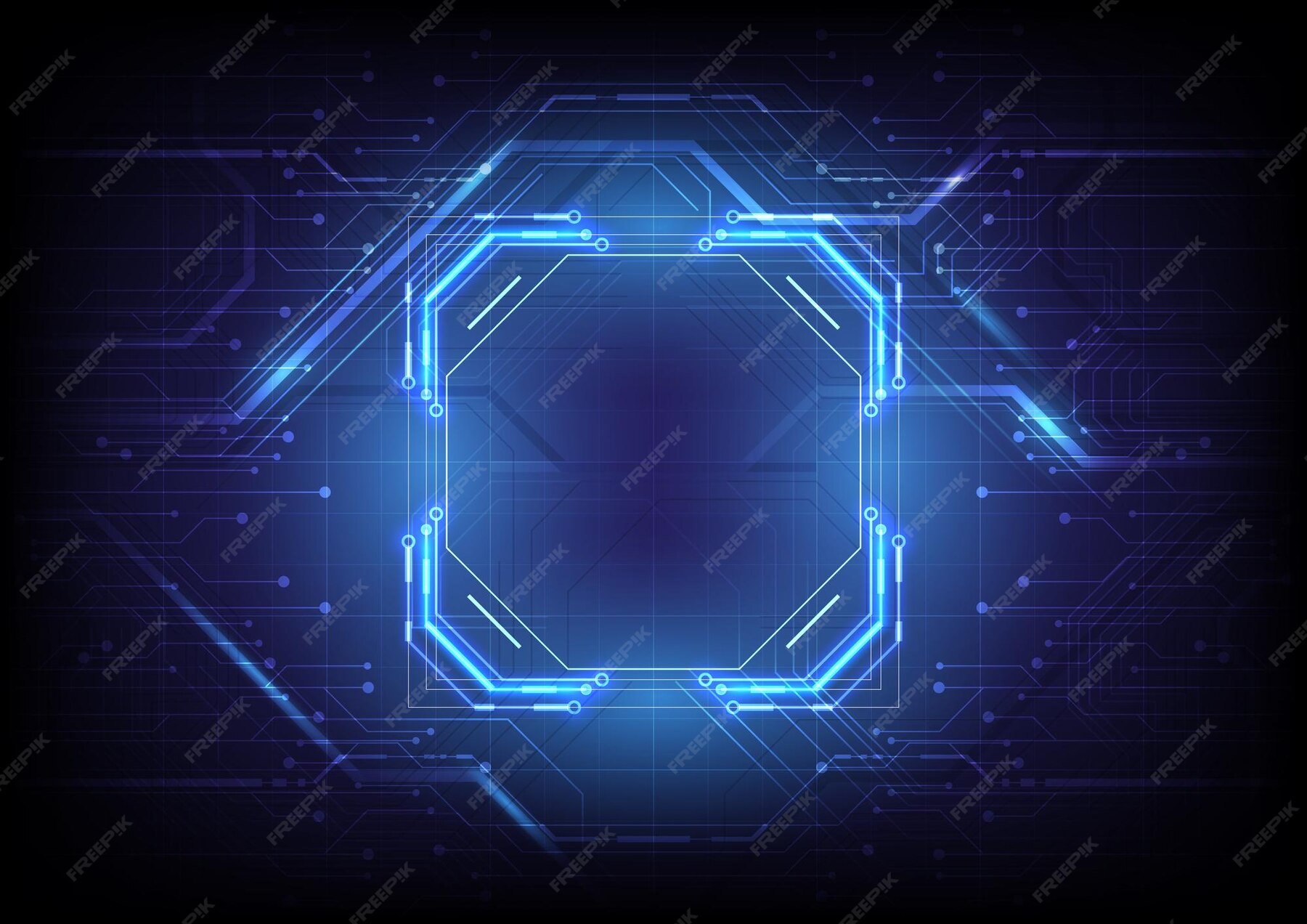 Premium Vector | Abstract hardware and software background circuit ...