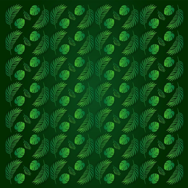 Premium Vector Abstract Leaf Texture Pattern Design Template Vector