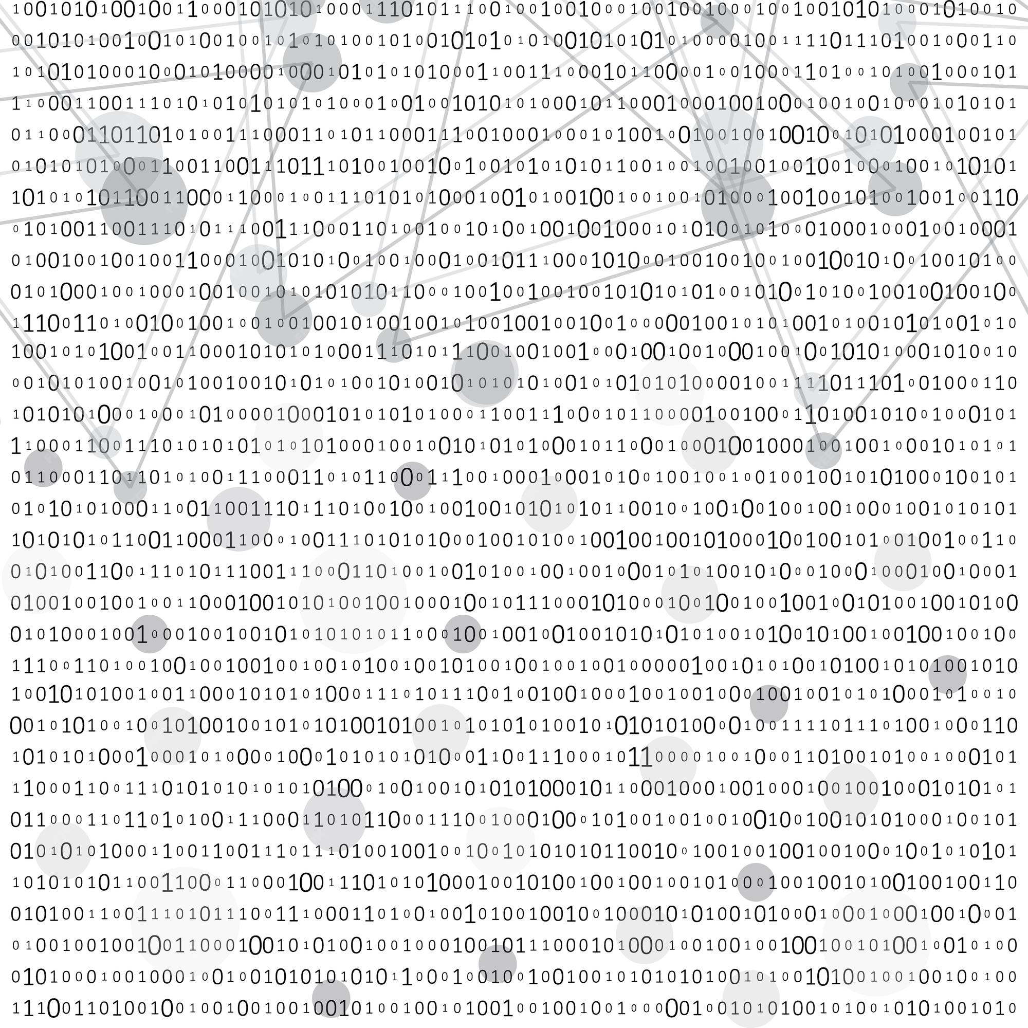 Premium Vector | Abstract matrix background binary computer code coding ...