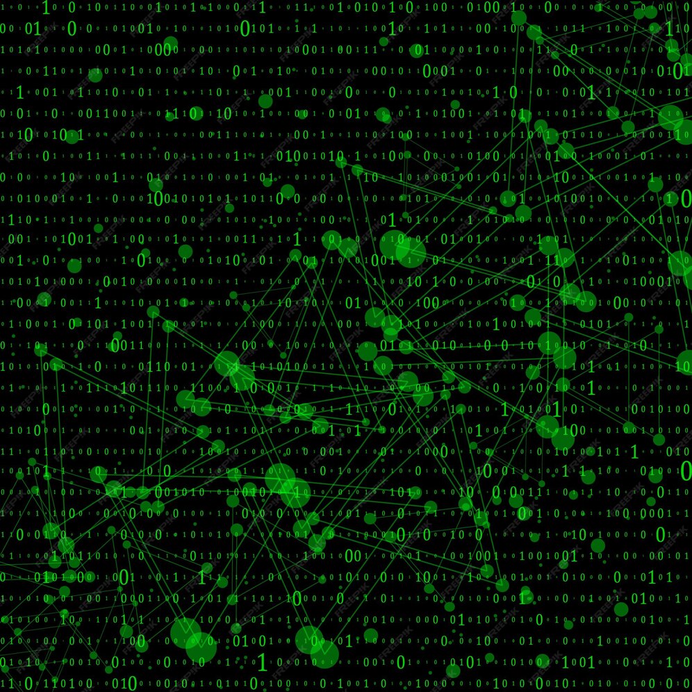 Premium Vector | Abstract matrix background binary computer code coding hacker concept vector ...