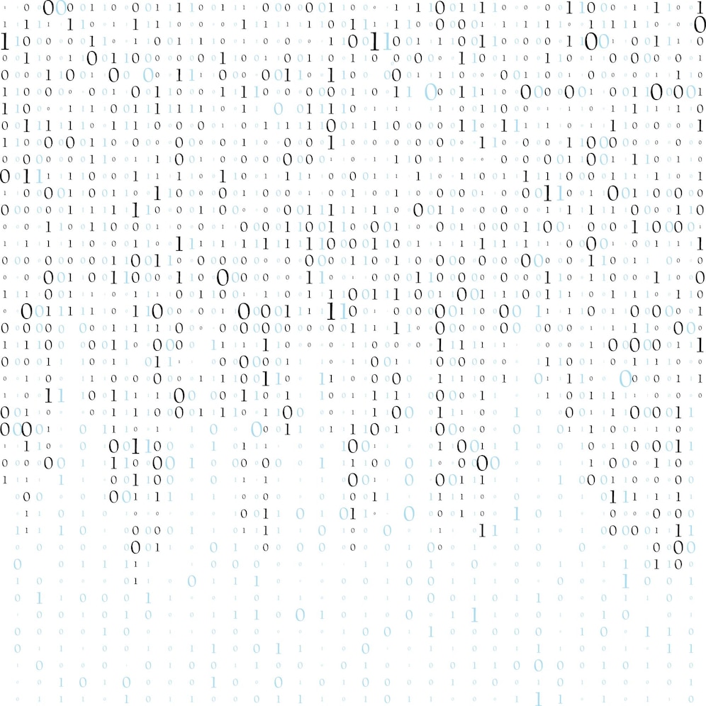 Premium Vector Abstract Matrix Background Binary Computer Code Coding 7689