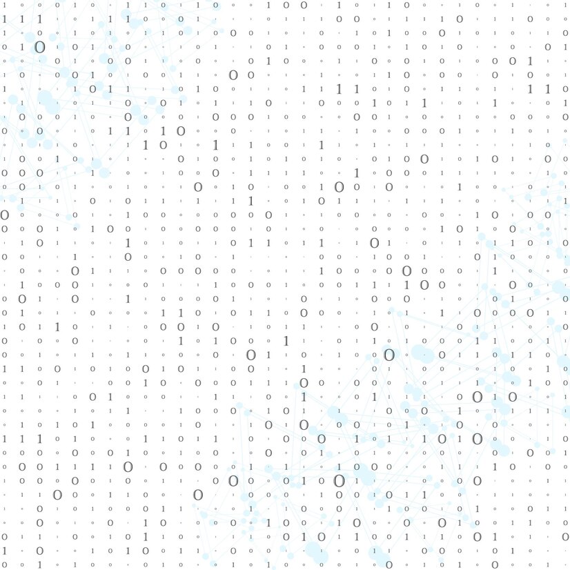 Premium Vector Abstract Matrix Background Binary Computer Code Coding