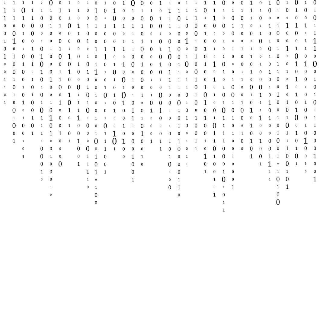 Premium Vector | Abstract matrix background binary computer code coding ...