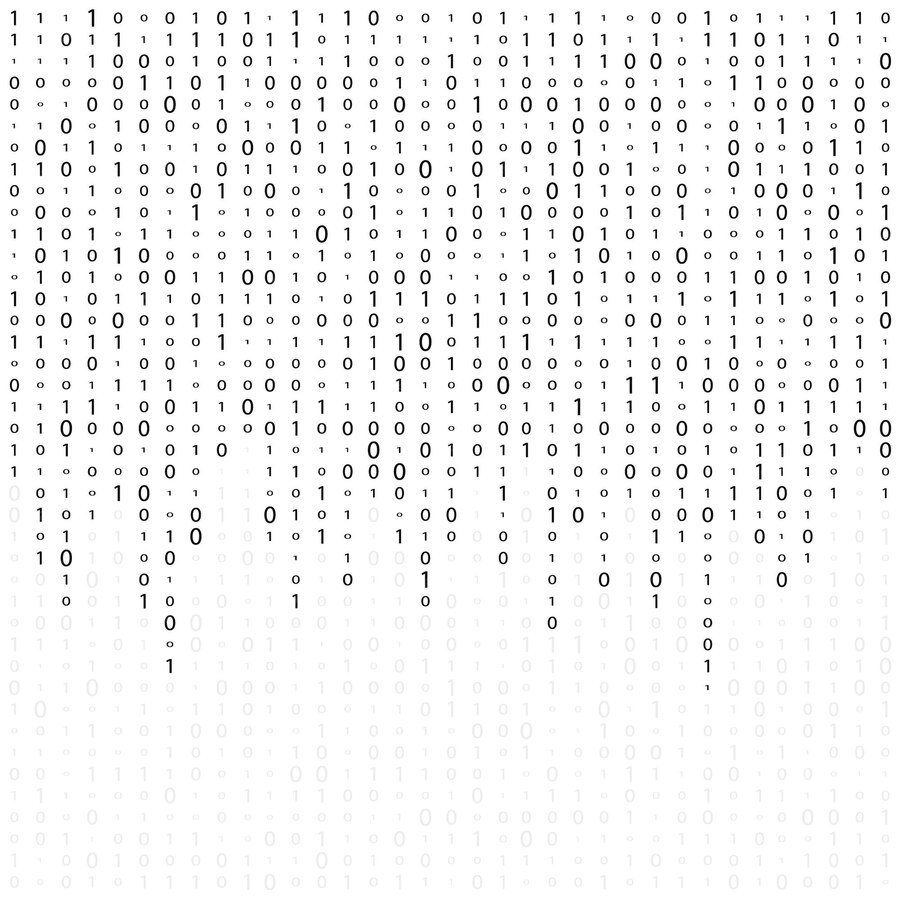 Premium Vector | Abstract Matrix Background Binary Computer Code Coding Hacker concept Vector ...