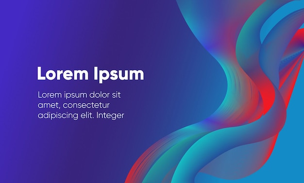Premium Vector | Abstract modern wave gradient backgraund Premium Vector | Abstract modern wave gradient backgraund