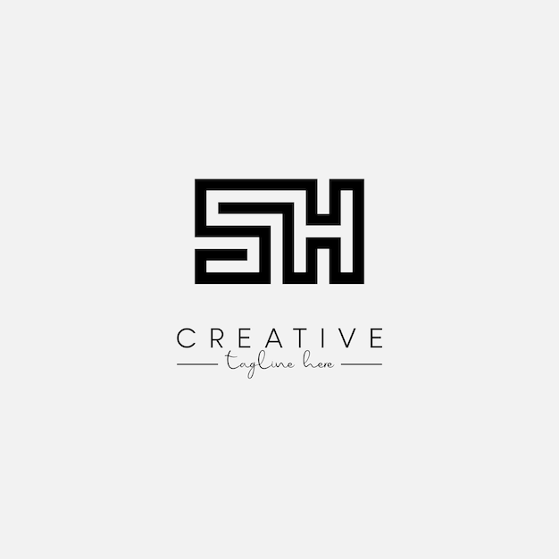 Letter Sh Monogram Logo Vectors & Illustrations for Free Download Letter Sh Monogram Logo Vectors & Illustrations for Free Download