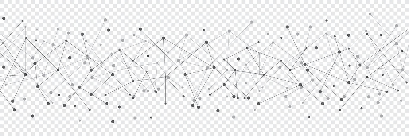 Premium Vector | Abstract network technology geometric dots Network clipart Connecting dots and ...