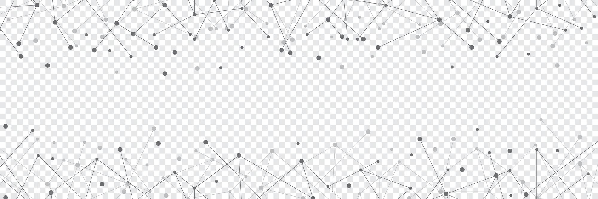 Premium Vector Abstract Network Technology Geometric Dots Network Clipart Connecting Dots And