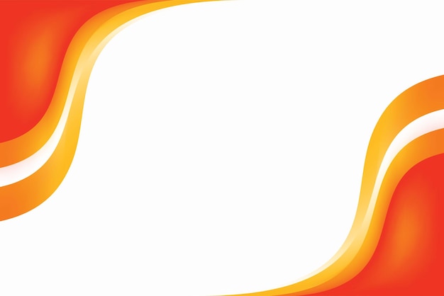 Premium Vector | Abstract orange yellow wavy corner background Premium Vector | Abstract orange yellow wavy corner background
