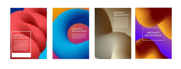 Premium Vector Abstract Poster Template Design Geometric Poster