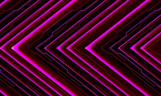 Premium Vector Abstract Red Circuit Light Cyber Arrow Direction Geometric Pattern Design