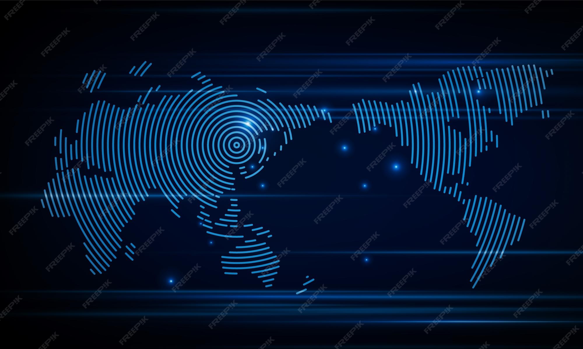 Premium Vector Abstract A Scanning Stream Of Binary Code Numbers On