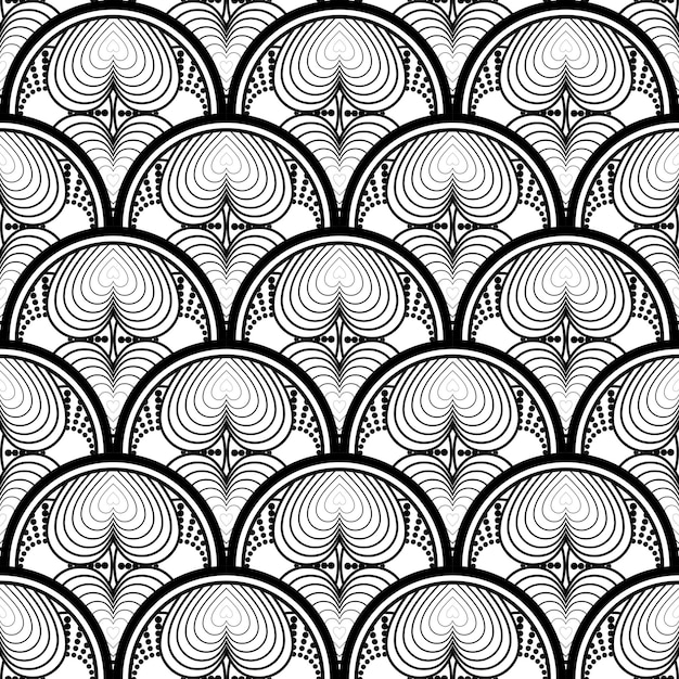 Premium Vector Abstract Seamless Pattern Textured Background Illustration