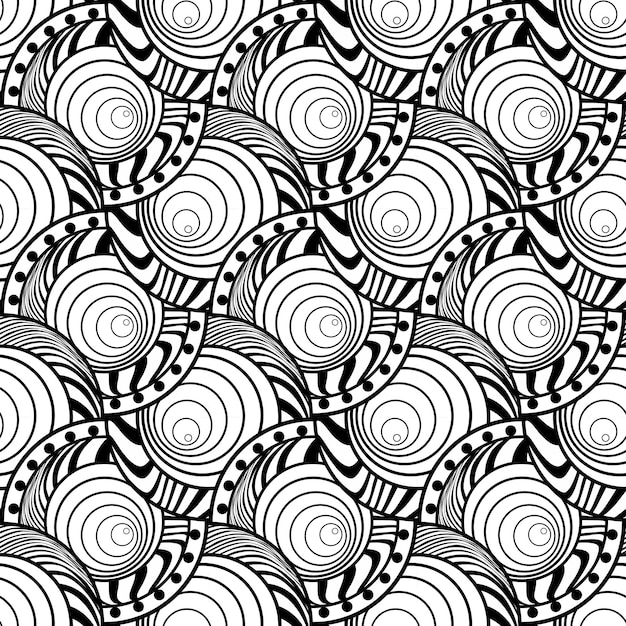 Premium Vector Abstract Seamless Pattern Textured Background Illustration