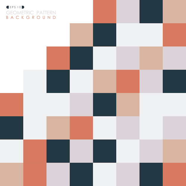 Premium Vector | Abstract colorful square cube pattern background. Premium Vector | Abstract colorful square cube pattern background.