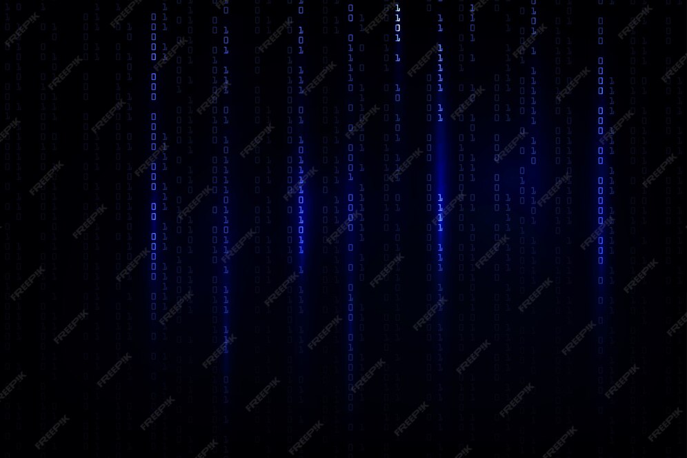 Premium Vector Abstract Technology Background Hacker Concept Programming Coding Binary