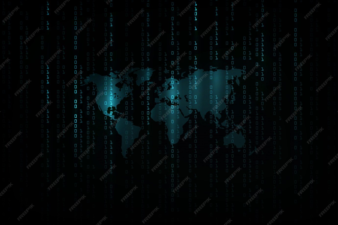 Premium Vector Abstract Technology Background Hacker Concept Programming Coding Binary