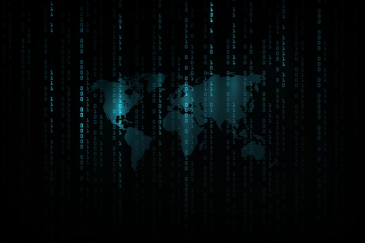 Premium Vector | Abstract technology background . hacker concept ...