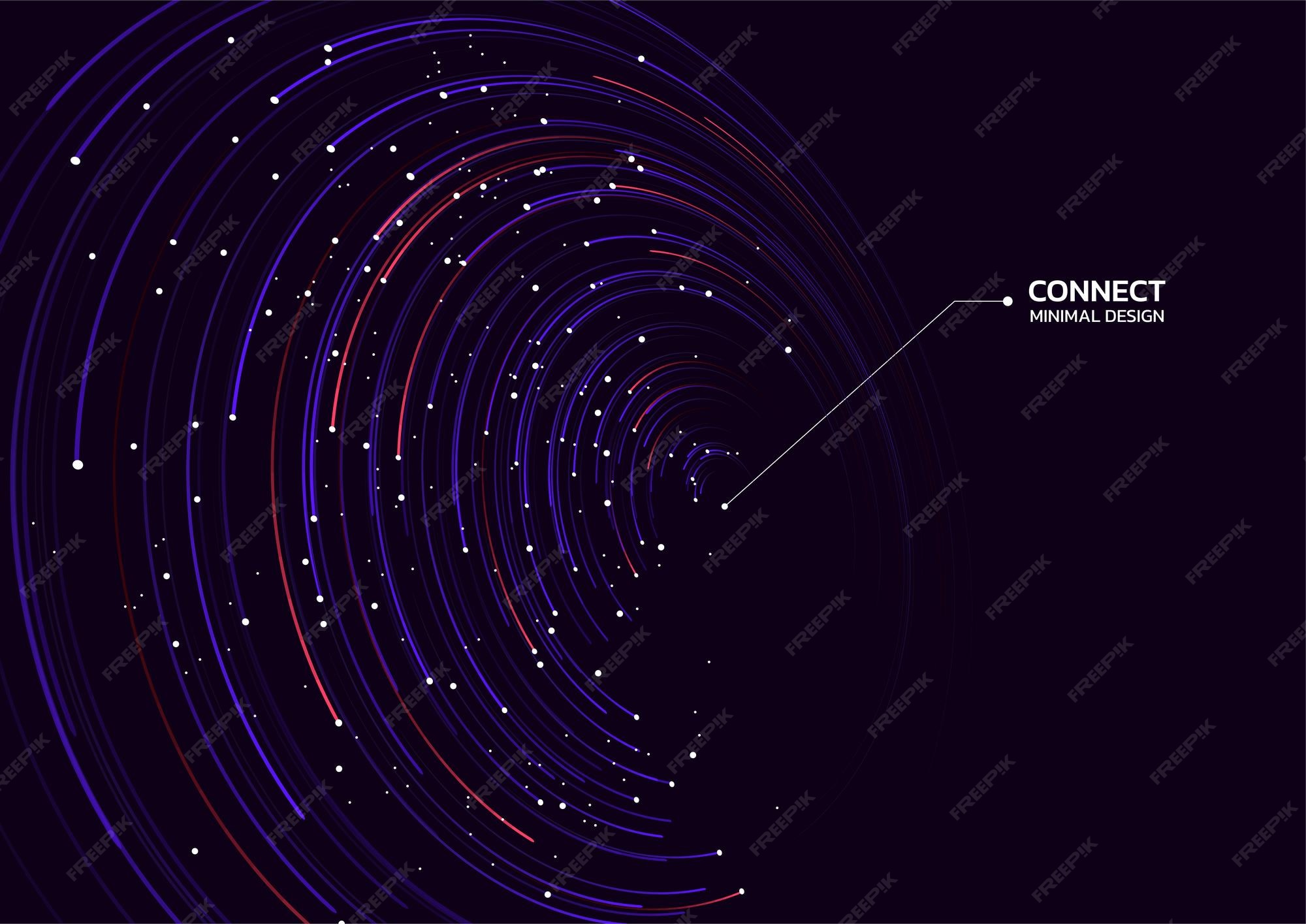 Premium Vector Abstract Technology Background With Big Data Internet