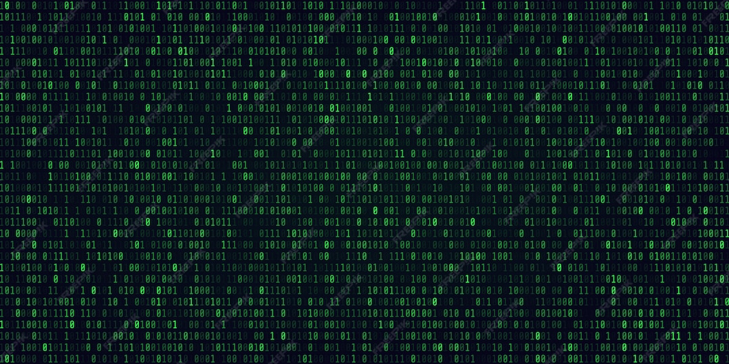 Premium Vector | Abstract Technology Binary code Background.Digital ...