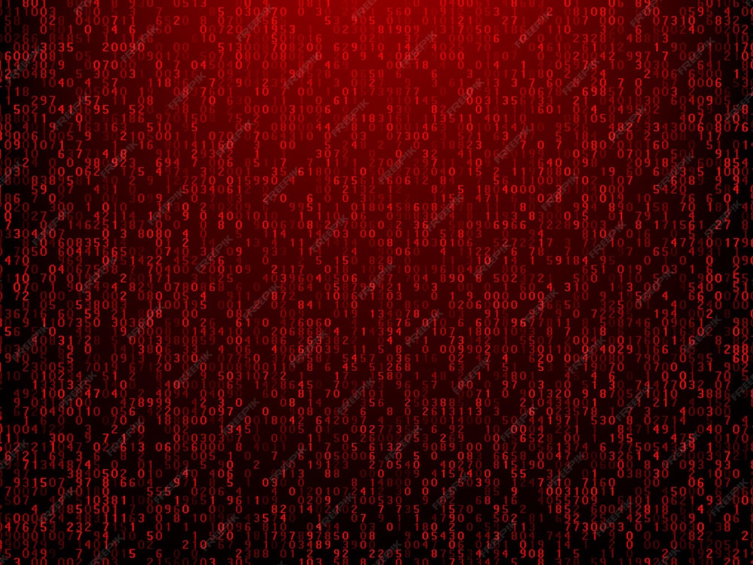 Premium Vector | Abstract technology red background with computer code. Programming, hacker ...