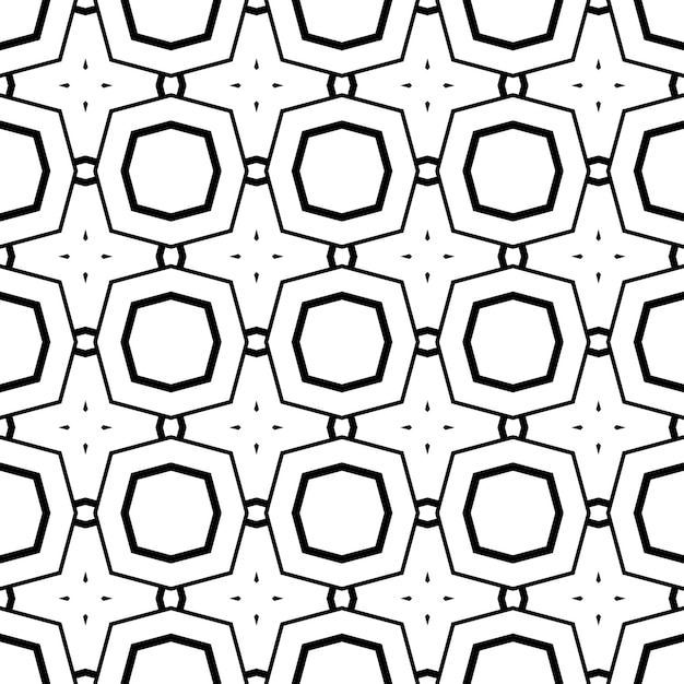Premium Vector Abstract Thin Line Seamless Pattern Linear Ornamental