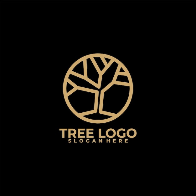 Premium Vector | Abstract tree logo design vector Premium Vector | Abstract tree logo design vector