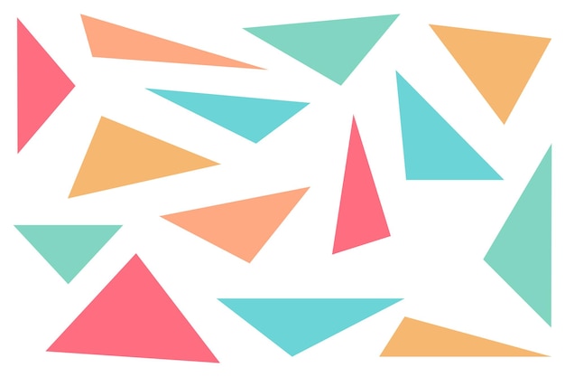 Premium Vector | Abstract Triangles Set Premium Vector | Abstract Triangles Set