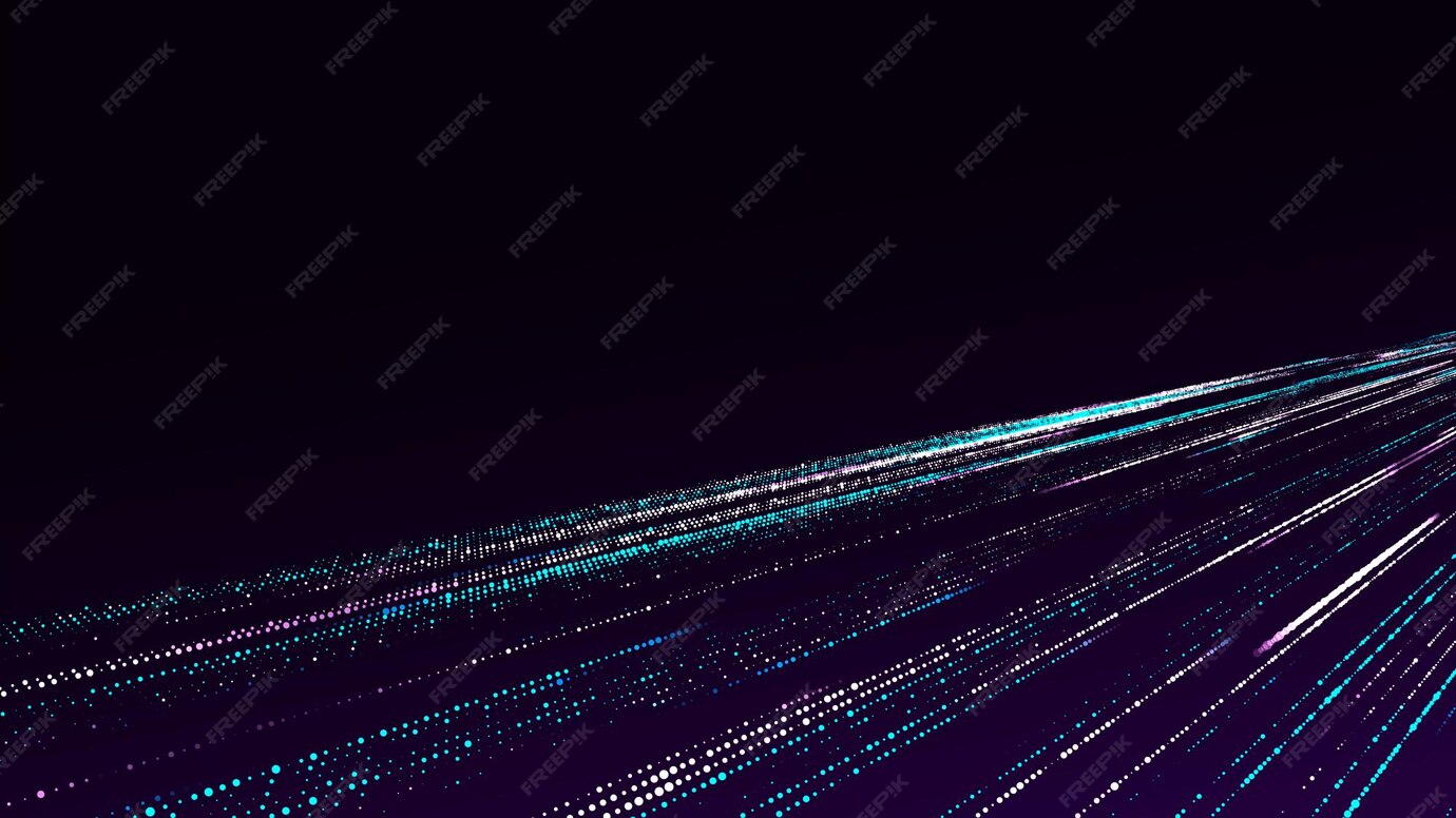 Premium Vector | Abstract vector texture the concept data movement by binary code halftone with ...