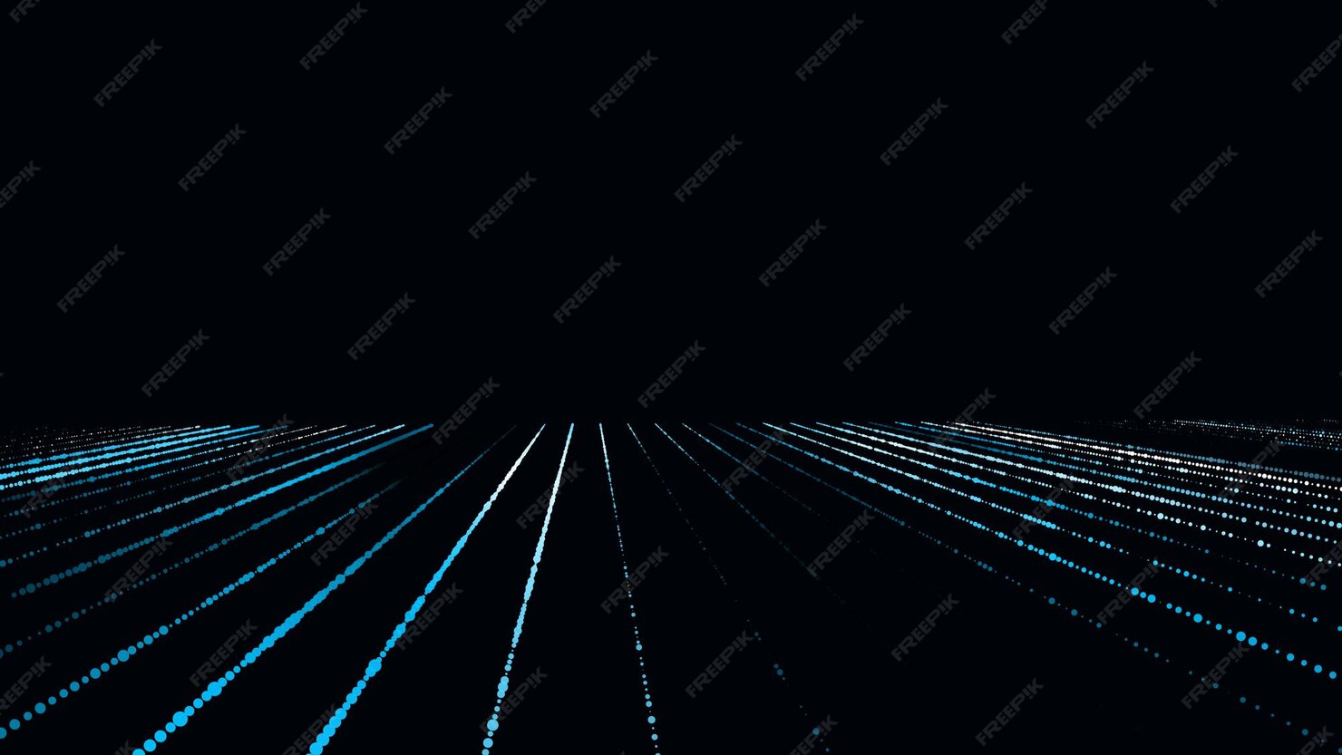 Premium Vector | Abstract vector vanishing texture the concept of data movement by binary code ...
