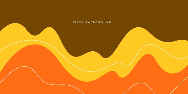 Premium Vector | Abstract wavy shapes background template copy space Premium Vector | Abstract wavy shapes background template copy space