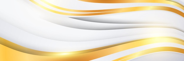 Premium Vector | Abstract white and gold background Premium Vector | Abstract white and gold background