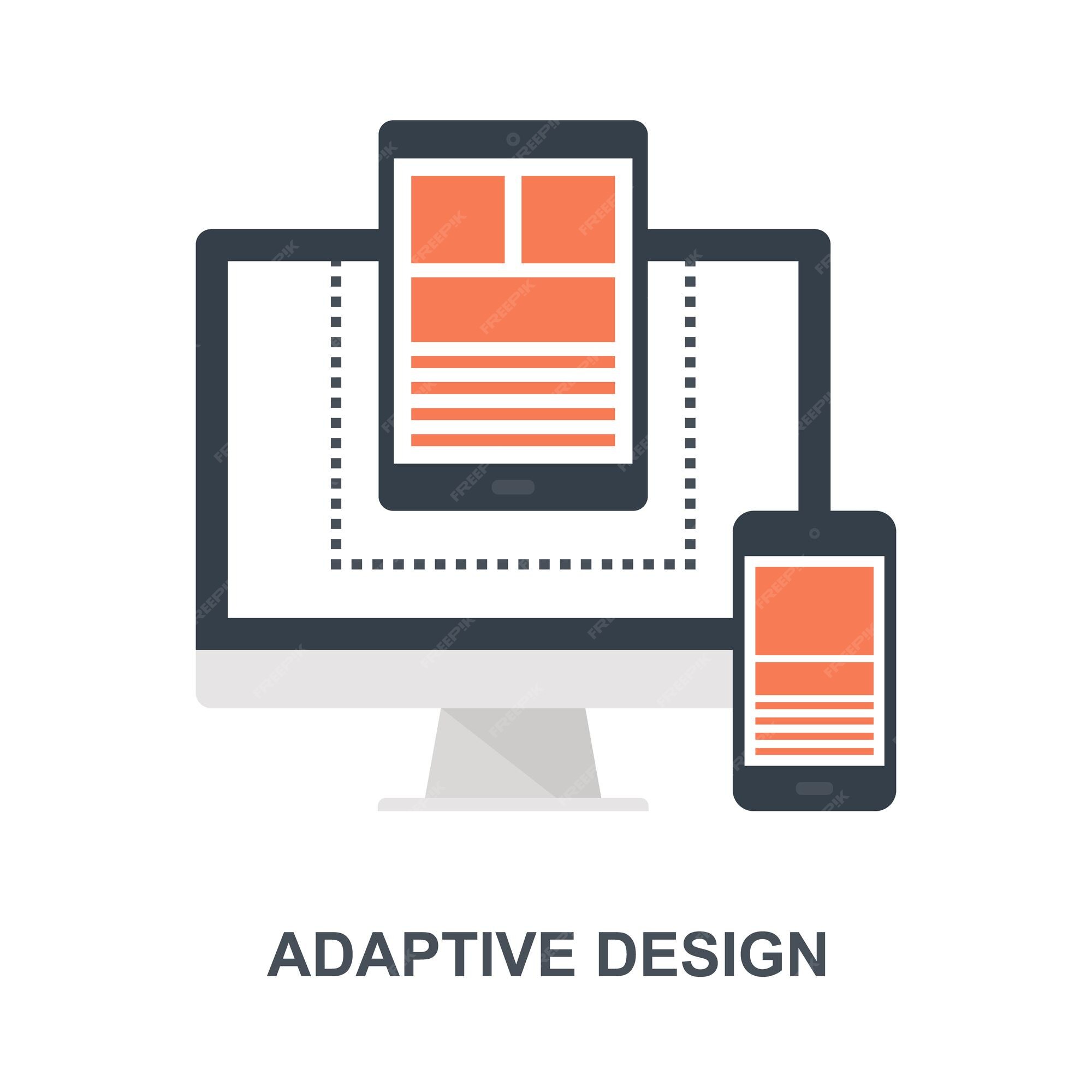 Premium Vector | Adaptive Design Premium Vector | Adaptive Design