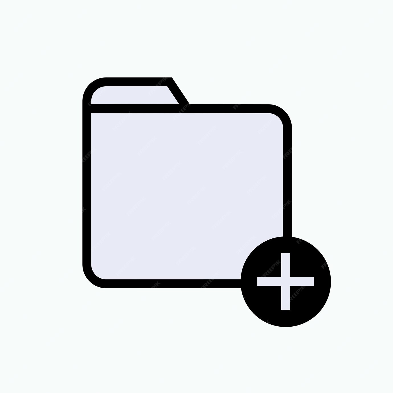 Premium Vector | Add Folder Icon Universal Interface Symbol Vector Premium Vector | Add Folder Icon Universal Interface Symbol Vector