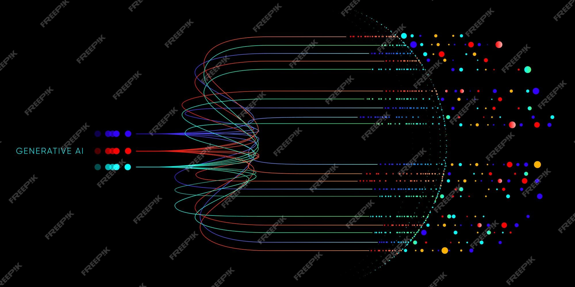 Premium Vector | Ai artificial intelligence data transfer natural ... Premium Vector | Ai artificial intelligence data transfer natural ...