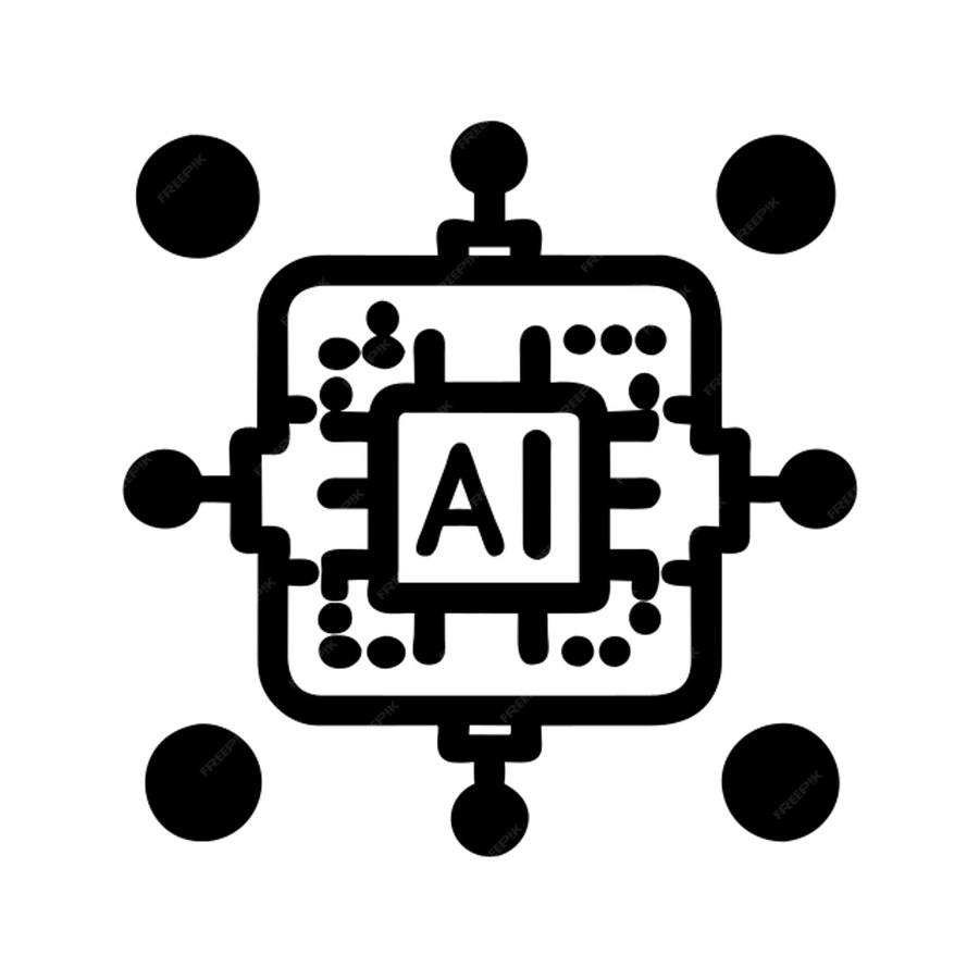 Ai machine learning deep learning icon | Premium AI-generated vector Ai machine learning deep learning icon | Premium AI-generated vector