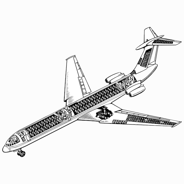 Premium Vector | Aircraft Premium Vector | Aircraft