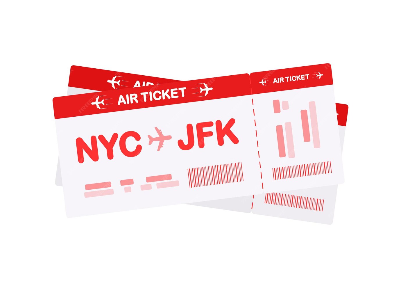 Premium Vector Airline Ticket Travel Boarding Pass Ticket Template